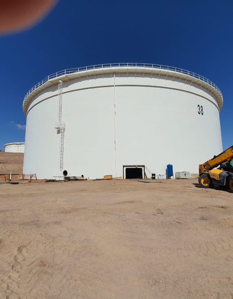 Installation of a turbine in the Be’er Tuvia IPM power plant - קבוצת ברנד